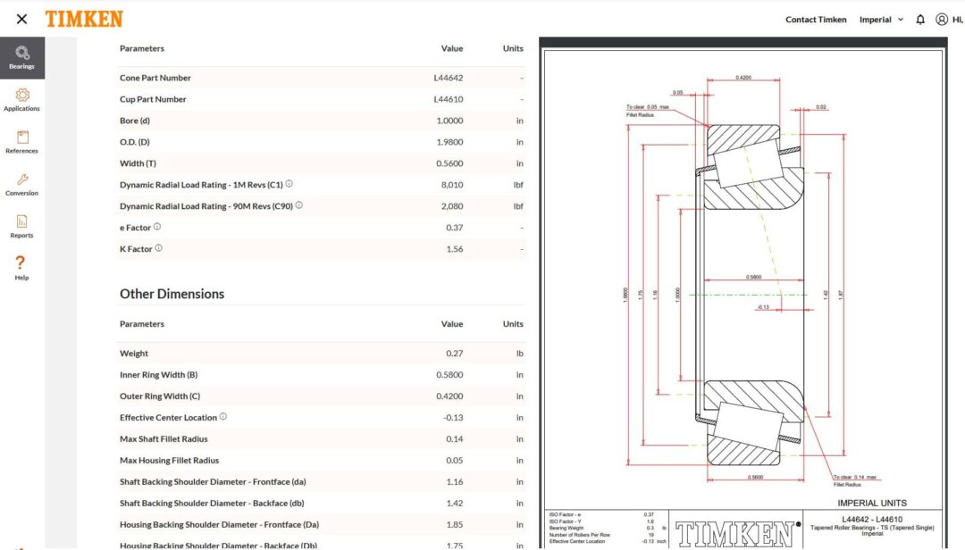 Online Engineering Services, Powered By Timken - The Timken Company