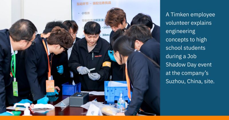 Timken and Junior Achievement China: Building Student Curiosity for ...